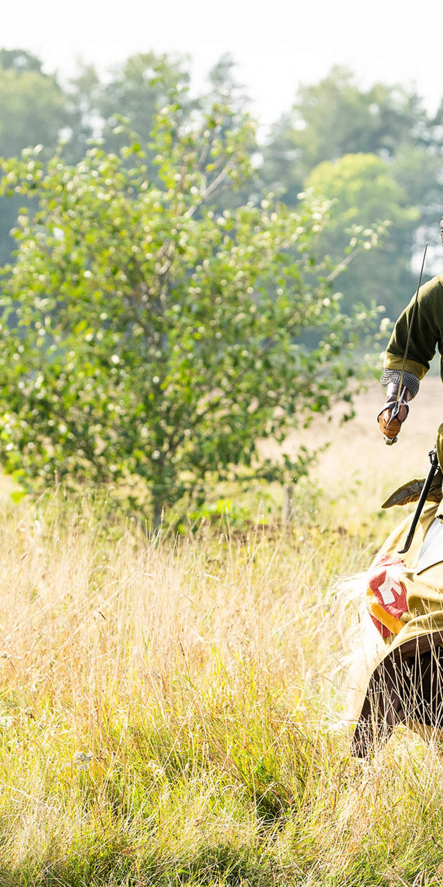 Modern riddare bjuder på häftig show